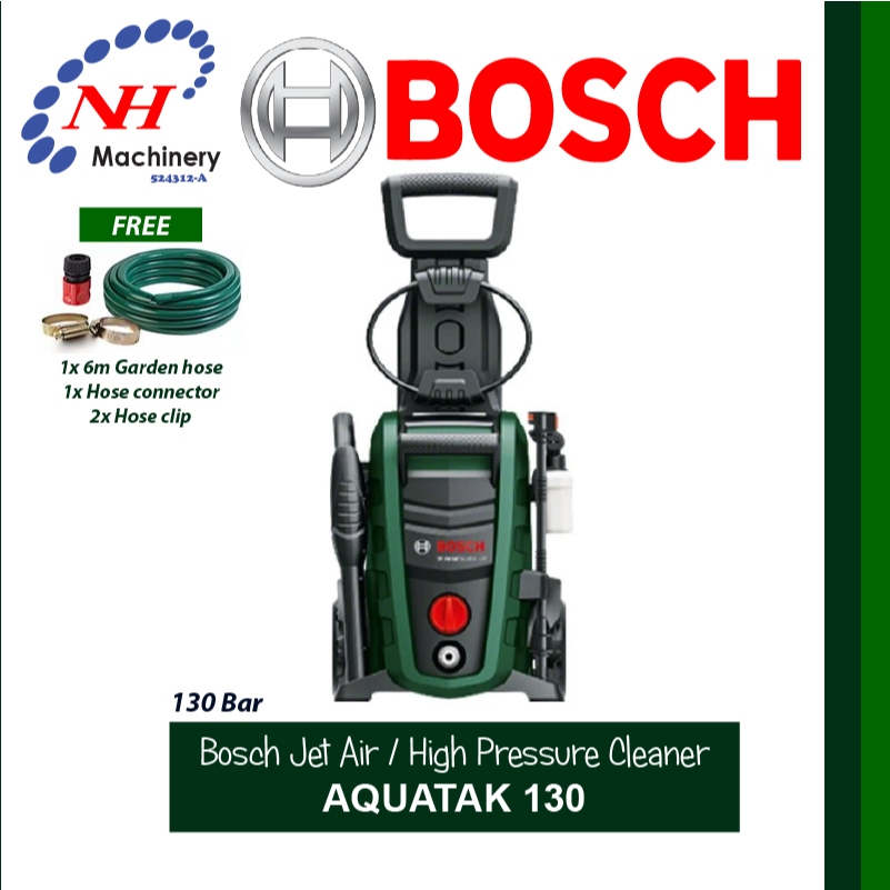BOSCH AQUATAK 130 - JET AIR / HIGH PRESSURE CLEANER | Shopee Malaysia
