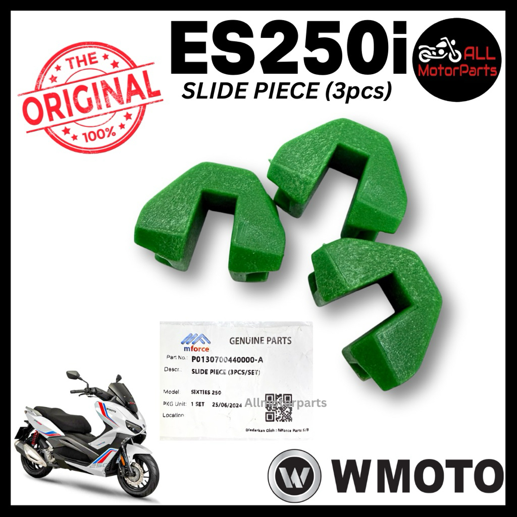 [100% ORI] WMOTO ES250 ES250i SLIDER SLIDE U PIECE SET 3PCS [1 SET ...