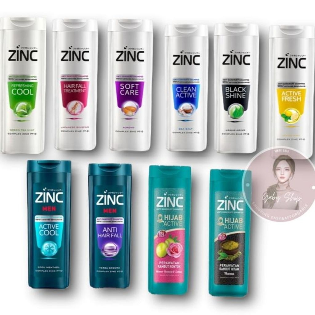 Zinc anti dandruff shampoo. | Shopee Malaysia