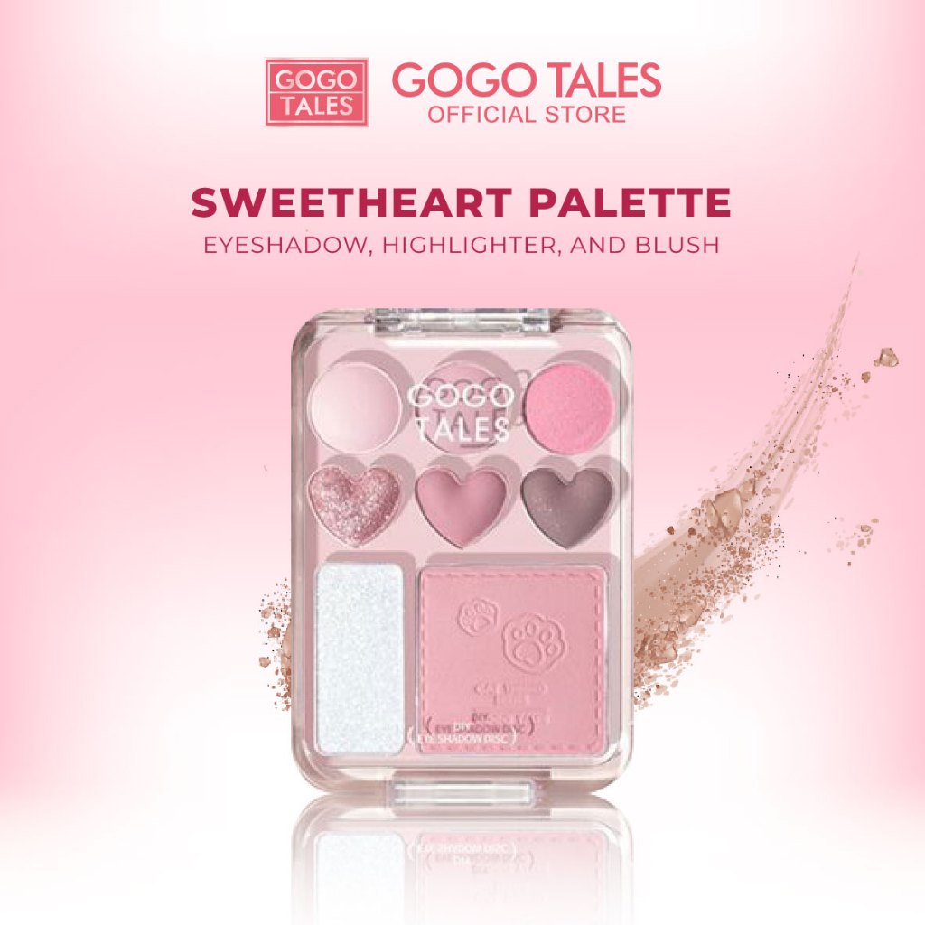 Gogo Tales 𝗦𝘁𝗶𝗰𝗸 𝗦𝘄𝗲𝗲𝘁 𝗛𝗲𝗮𝗿𝘁 𝗣𝗼𝘄𝗱𝗲𝗿 𝗕𝗹𝘂𝘀𝗵𝗲𝗿 𝗘𝘆𝗲𝘀𝗵𝗮𝗱𝗼𝘄 𝗣𝗮𝗹𝗲𝘁𝘁𝗲 GT609 ...