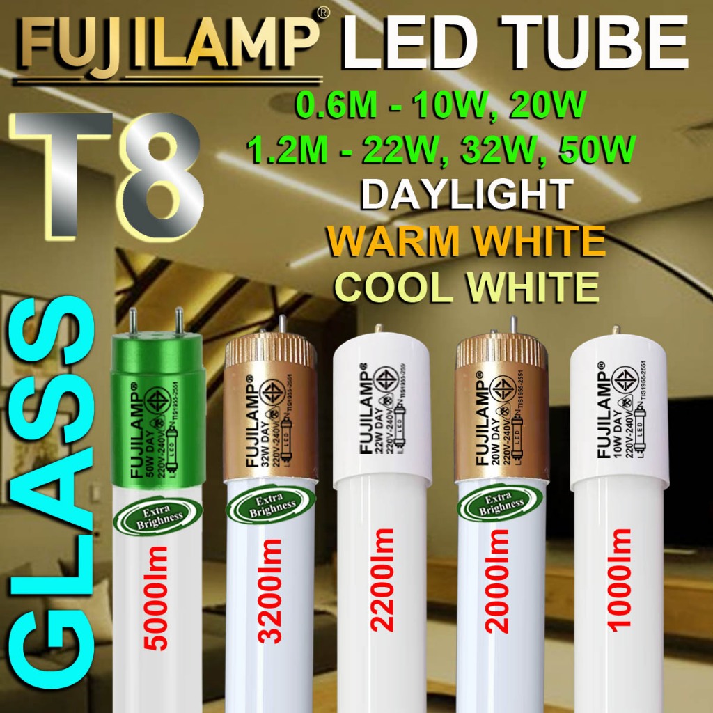 [Local Seller] T8 LED Tube 2 Feet // 4 Feet // 5 Feet | Shopee Malaysia