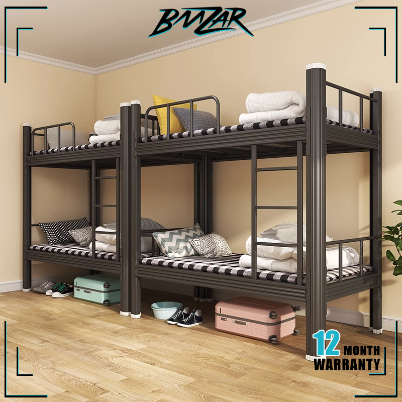 𝐁𝐌𝐙𝐀𝐑 𝙄𝙣 𝙎𝙩𝙤𝙘𝙠 Double Decker Steel Bed Frame High Quality Heavy Duty ...