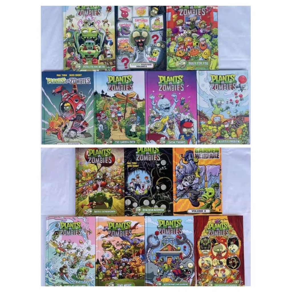Plants vs Zombies Series 14 Colour Comic books by Paul Tobin (Hardcover ...