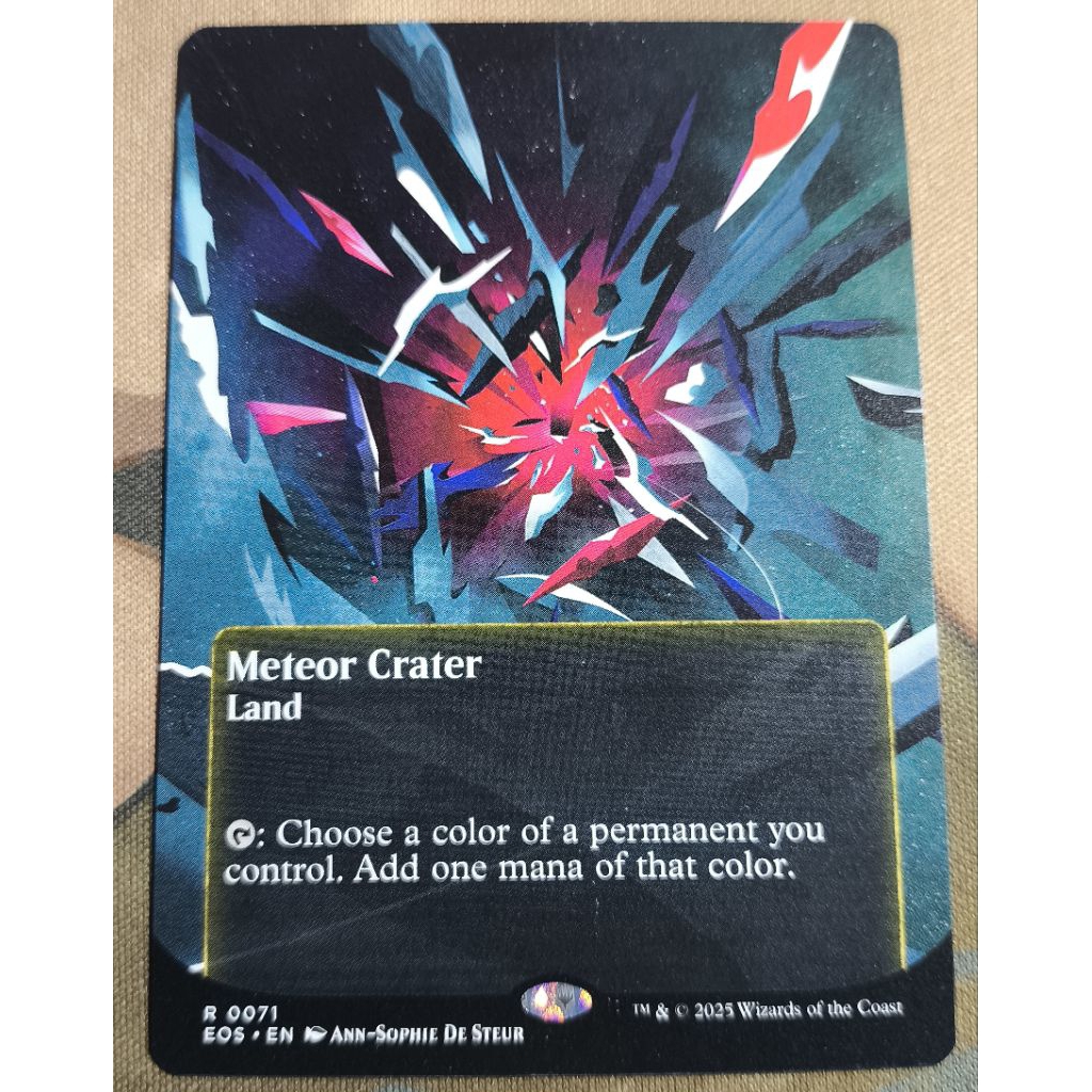 Magic: The Gathering! MTG! Edge of Eternities! 0071 Meteor Crater R ...