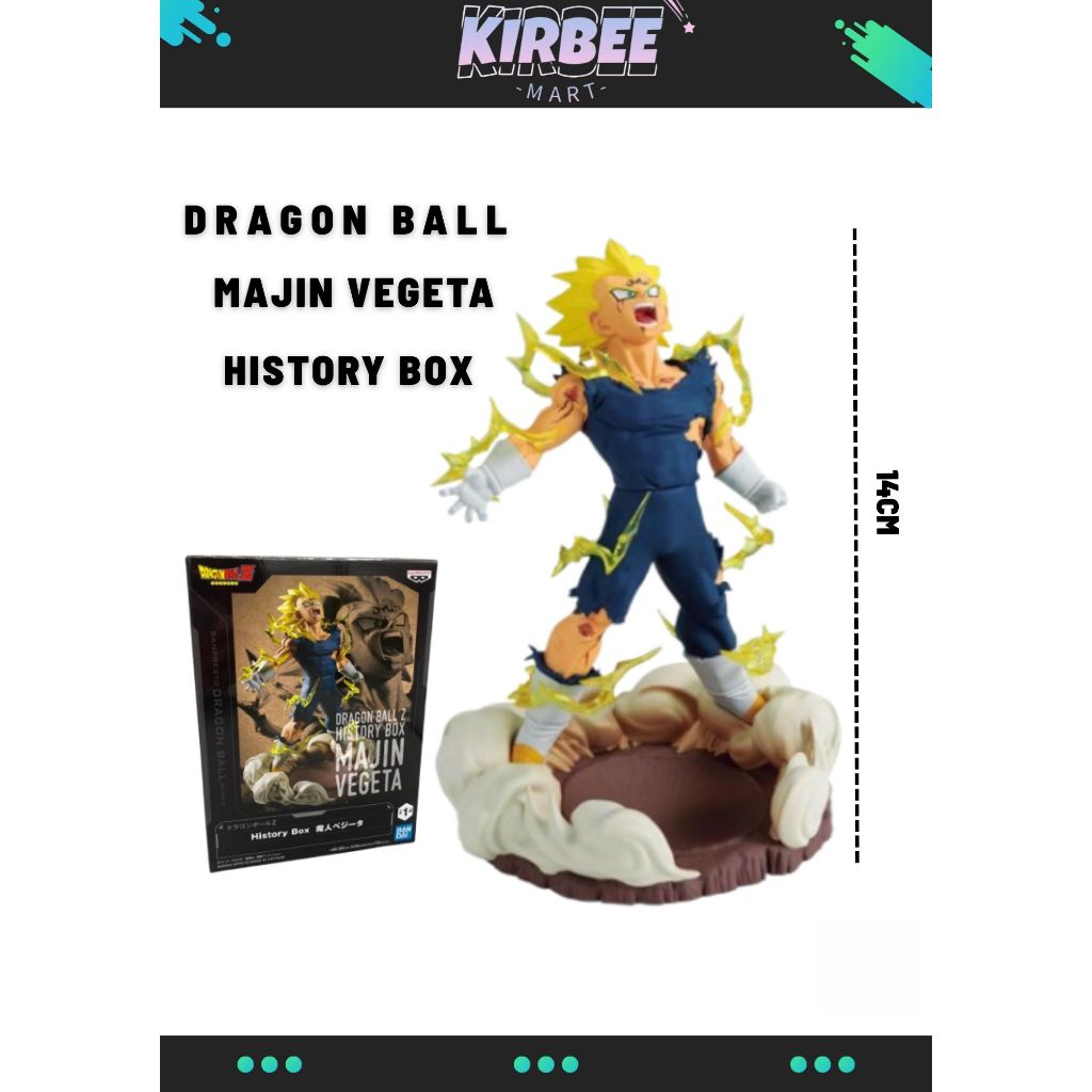 Banpresto Dragon Ball Majin Vegeta History Box | Shopee Malaysia