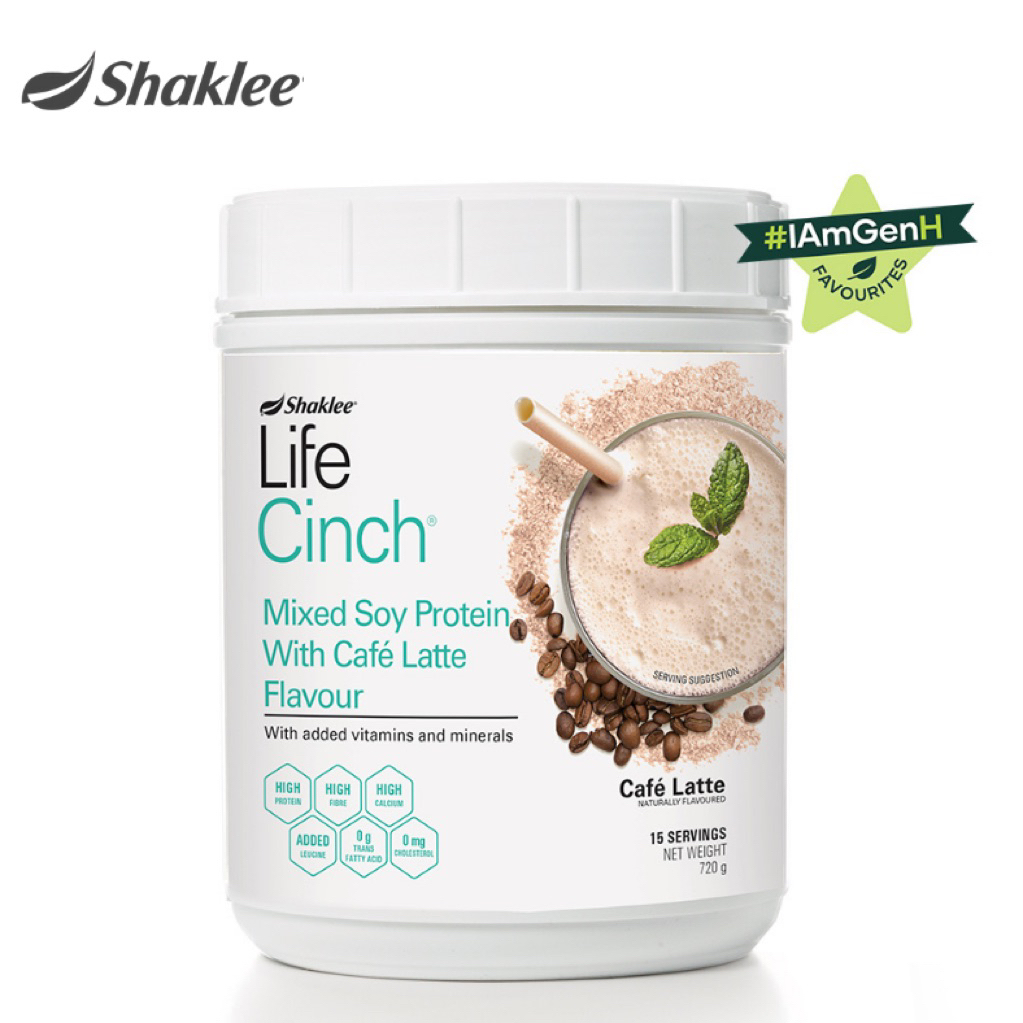 SHAKLEE-Café Latte Life Cinch® Mixed Soy Protein Café Latte Shake (720 ...