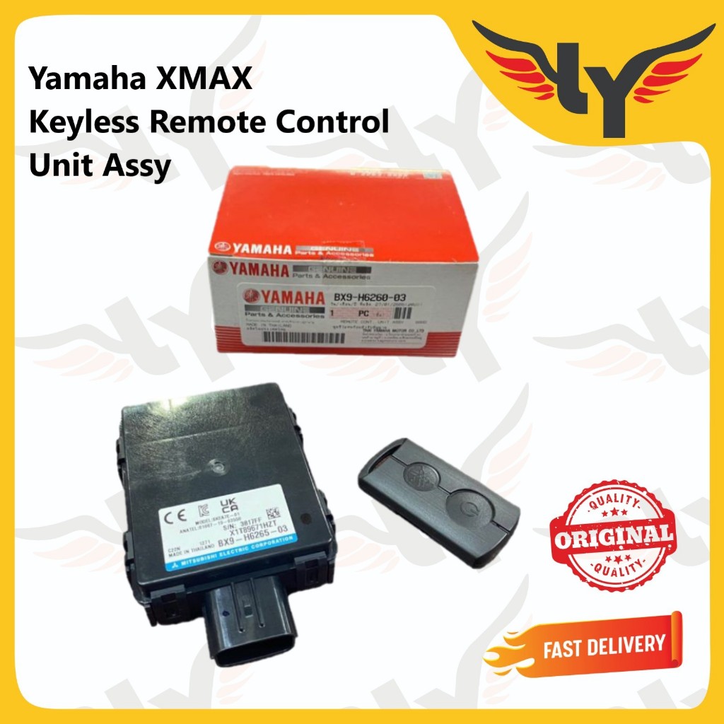 Yamaha XMAX NVX V1 V2 Keyless Remote Control Unit Assy - BX9-H6260-03 ...