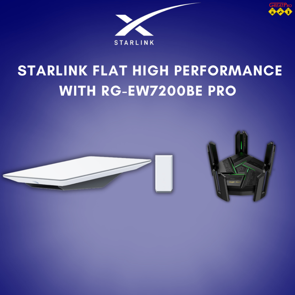 STARLINK HIGH PERFORMANCE GEN2 WITH RG-EW7200BE-PRO | Shopee Malaysia