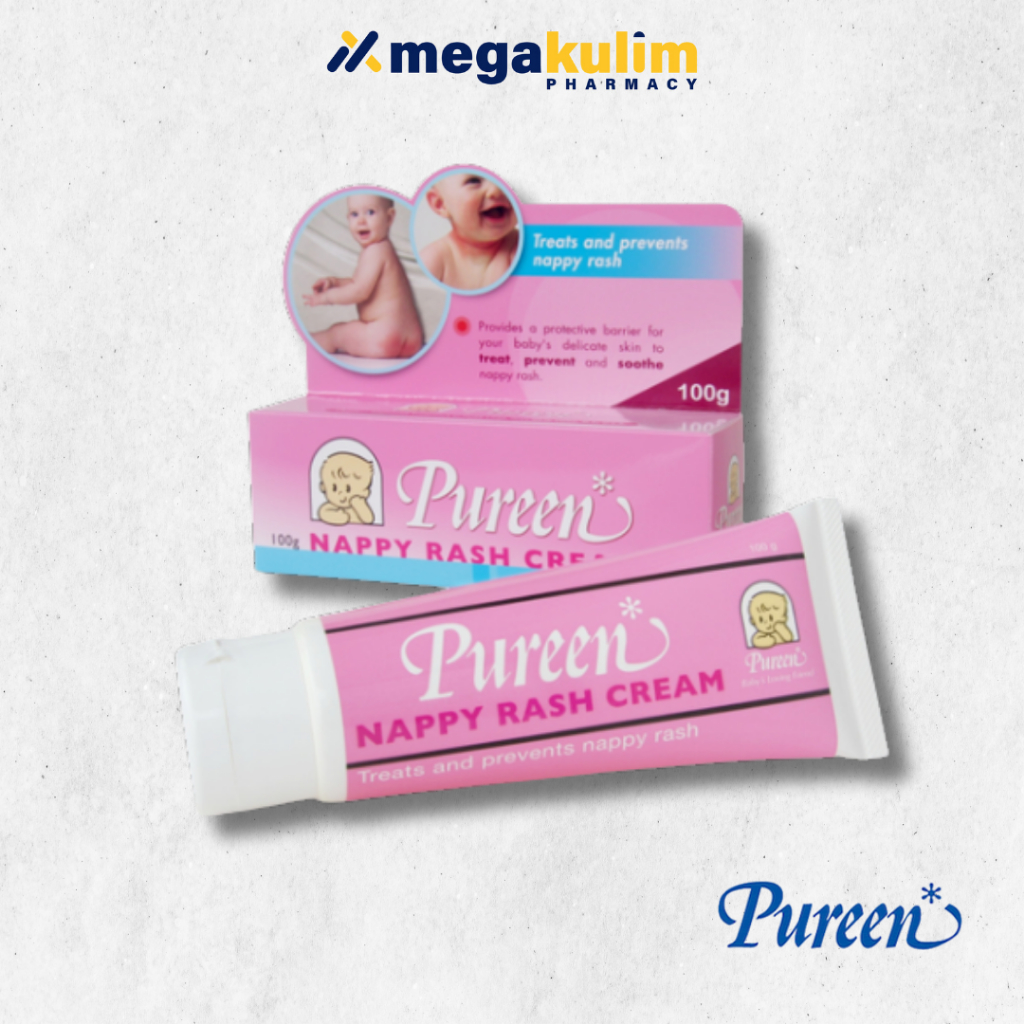 Pureen Nappy Rash Cream 50g | Shopee Malaysia