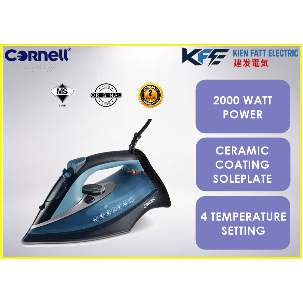 Cornell Steam Iron 360 ML Capacity CSIS1605S | Shopee Malaysia