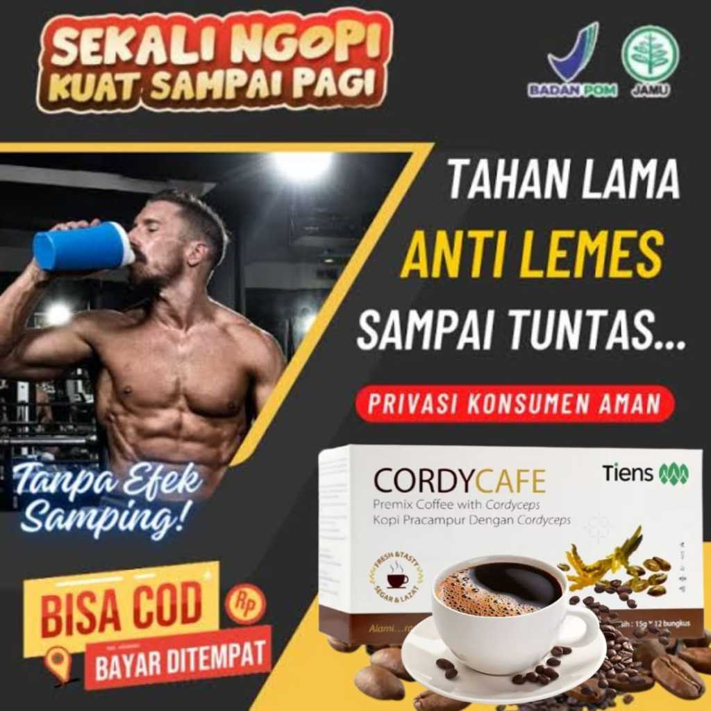KOPI JANTAN ORIGINAL KOPI KUAT TENAGA BATIN LELAKI TAHAN LAMA CORDY ...