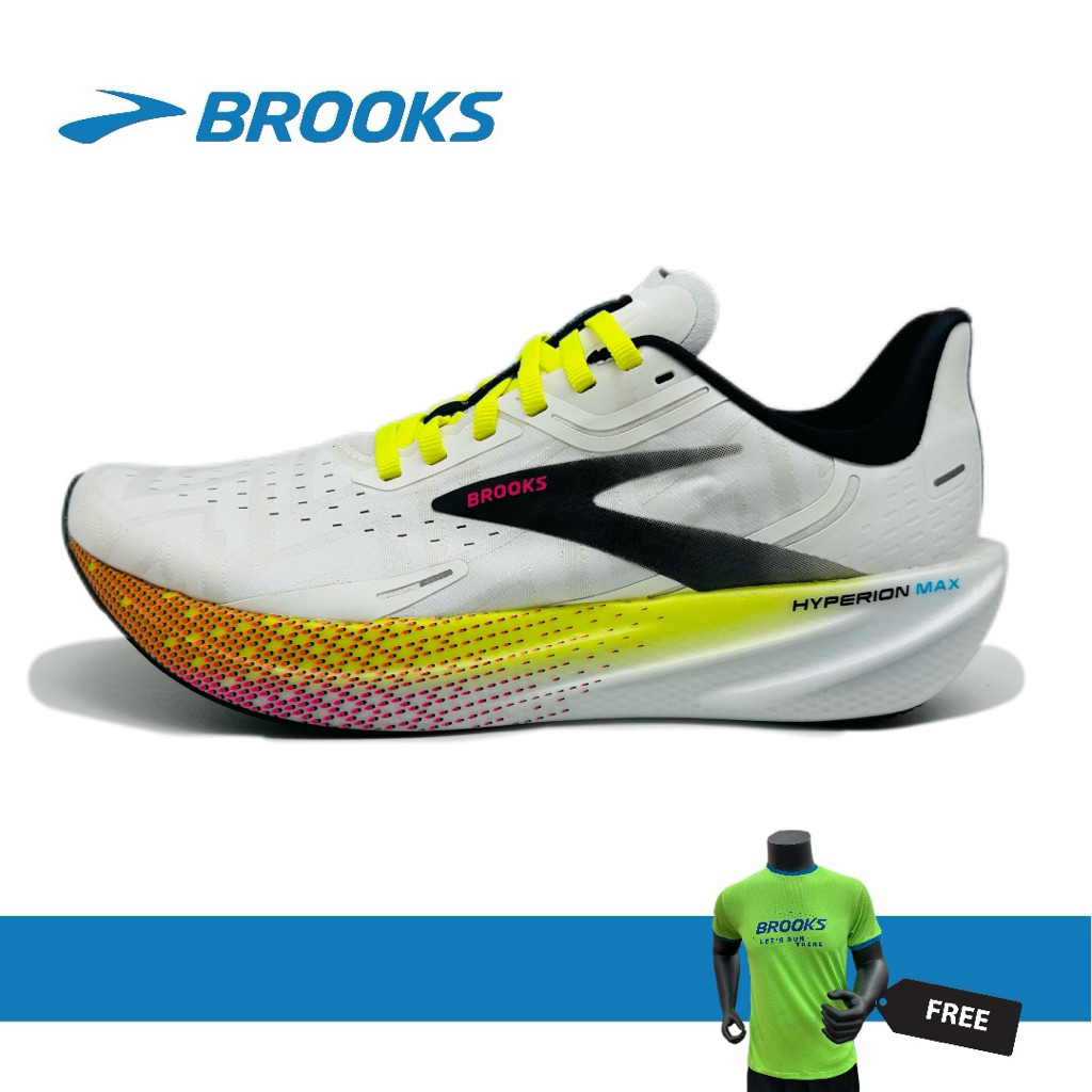 Brooks HYPERION MAX men running shoe 110390 1D 196 | Shopee Malaysia
