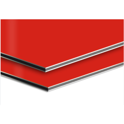 4mm RED ACP Aluminium Composite Panel Various Color Custom cut To Size ...