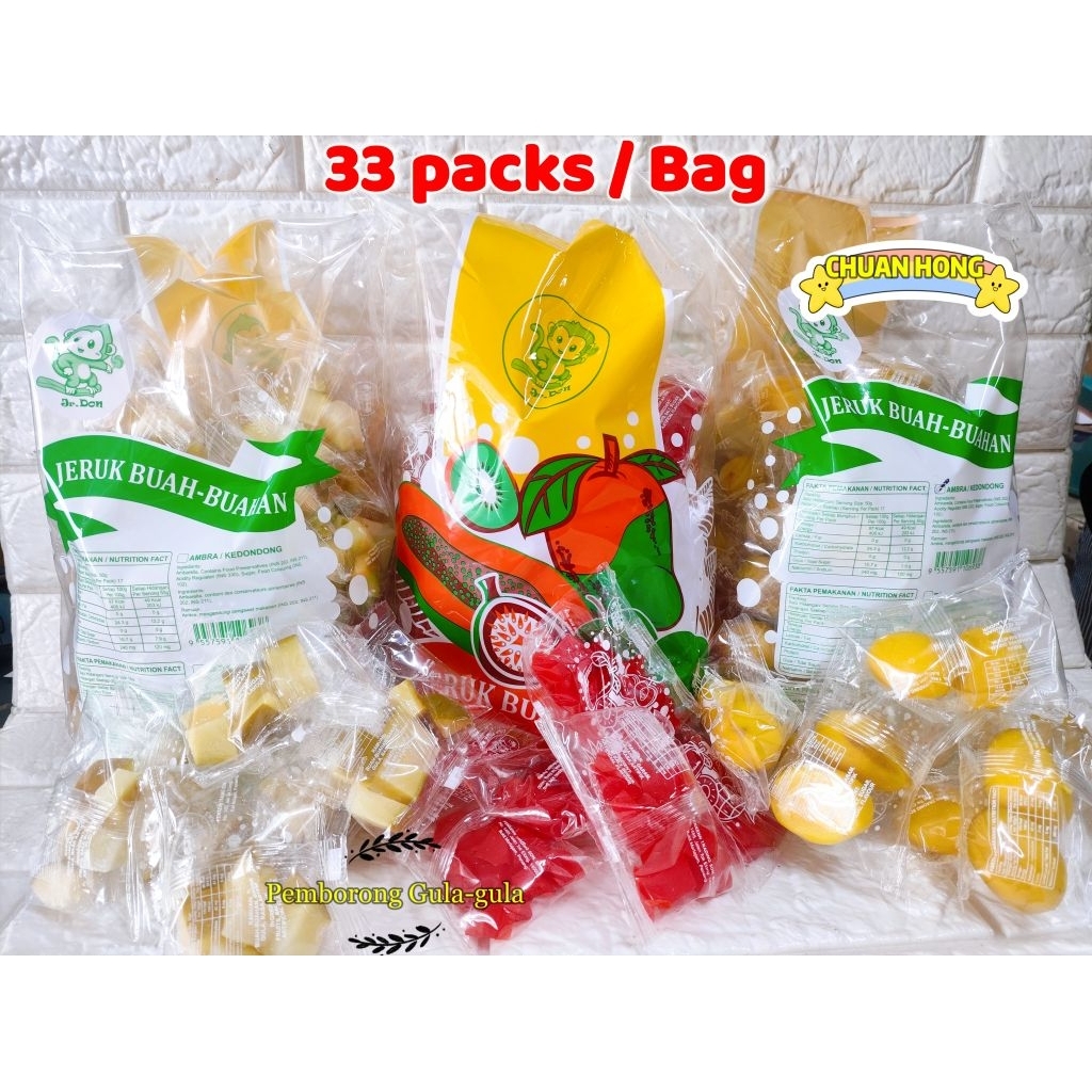Jeruk Buah Betik Manga Kedondong 33 packs / Bag | Shopee Malaysia