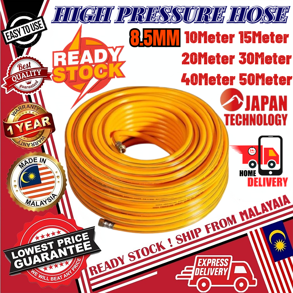 TOTALAIR 8.5MM PVC High Pressure Spray Hose Reinforced High Pressure ...