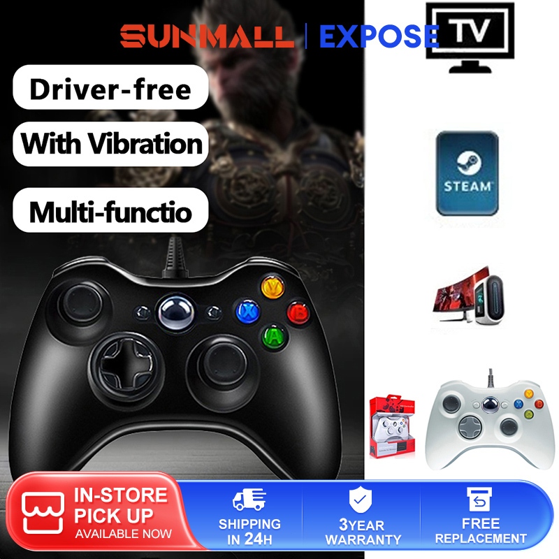 Game Controller for Xbox 360 PC Multi-platform Multi-device Wire ...
