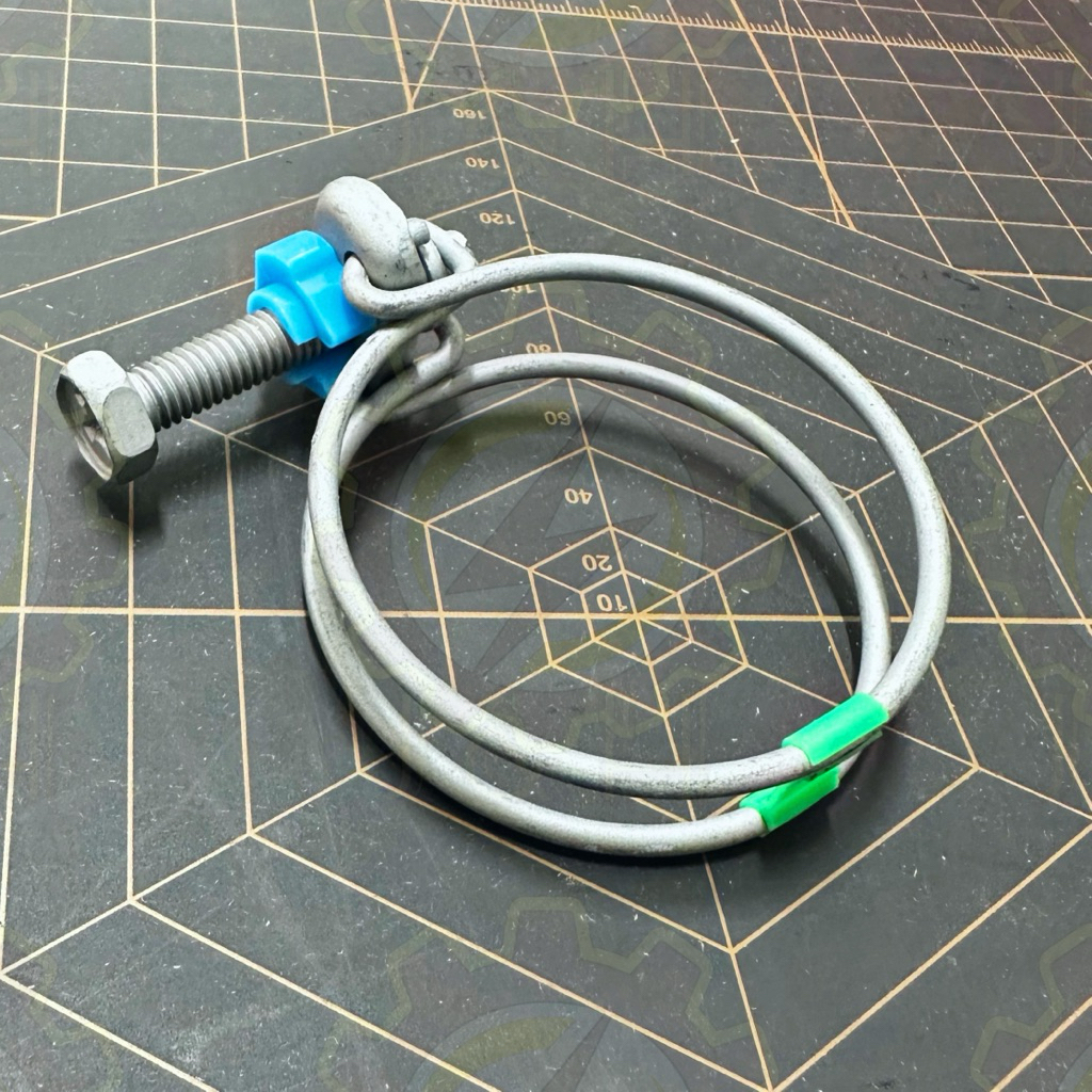 1PIECE PRICE !!! 90044-60129 ORI 43MM (1 11/16 INCH) FUSE HOSE CLAMP ...