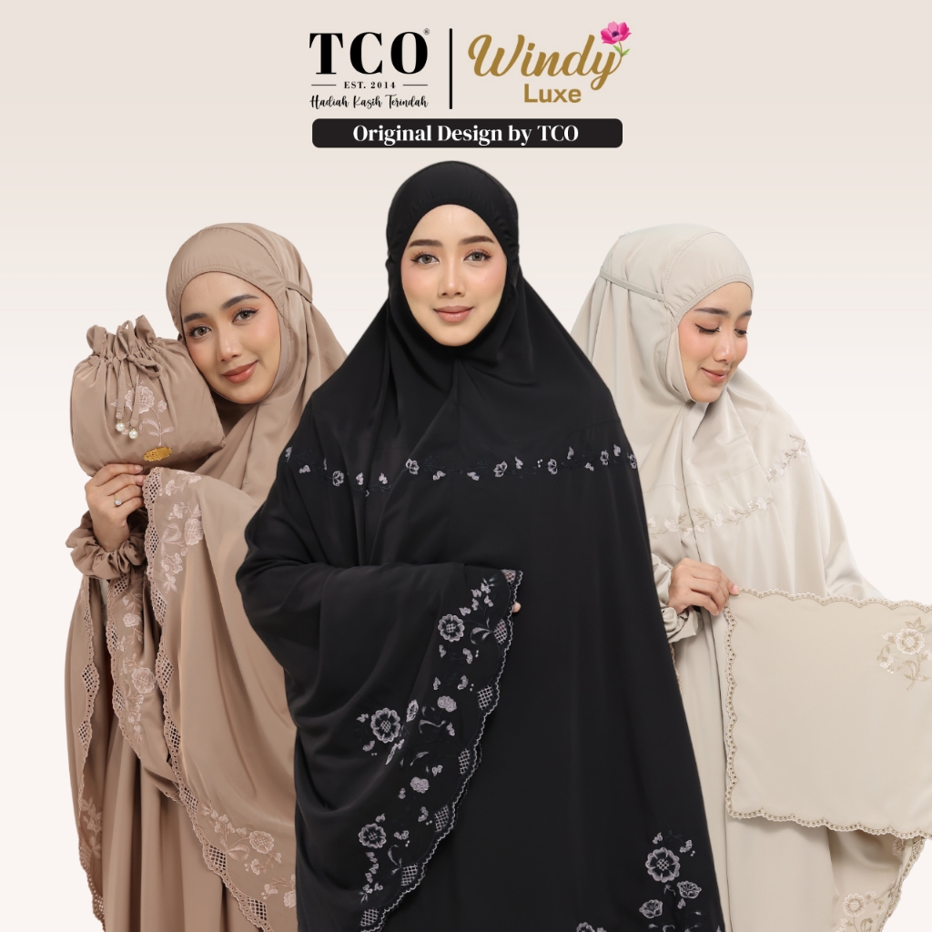 Telekung TCO Windy Luxe - Premium Telekung for Hantaran & Hadiah ...