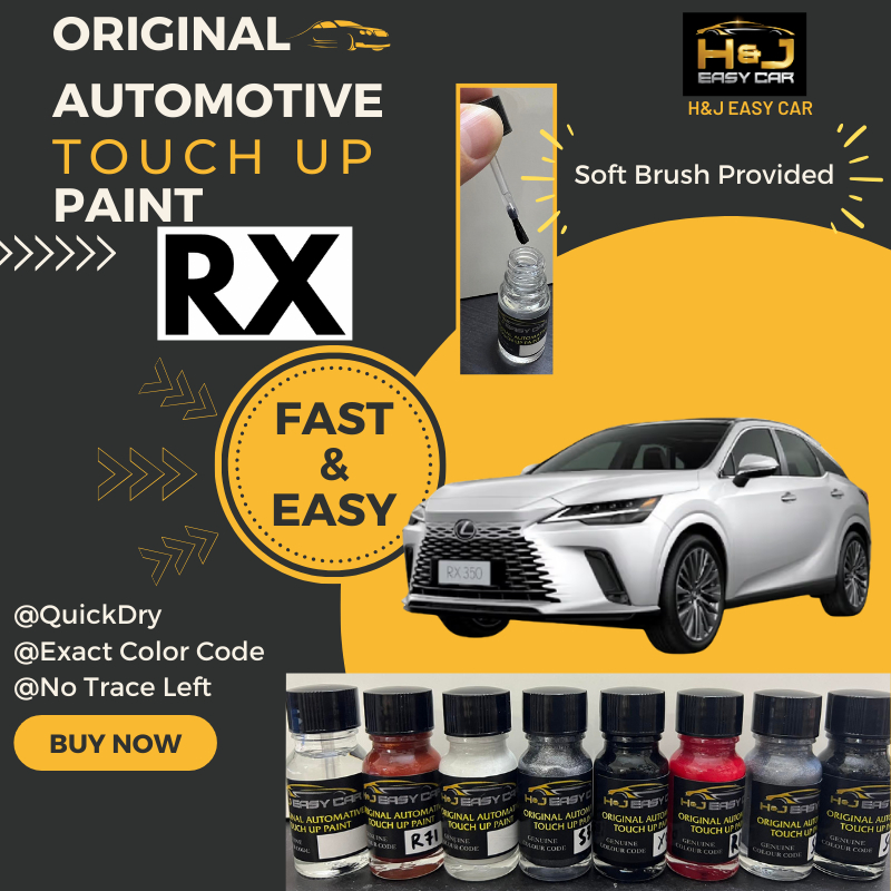 LEXUS RX Automotive Original COLOR CODE Touch Up Paint 10ML | Shopee ...