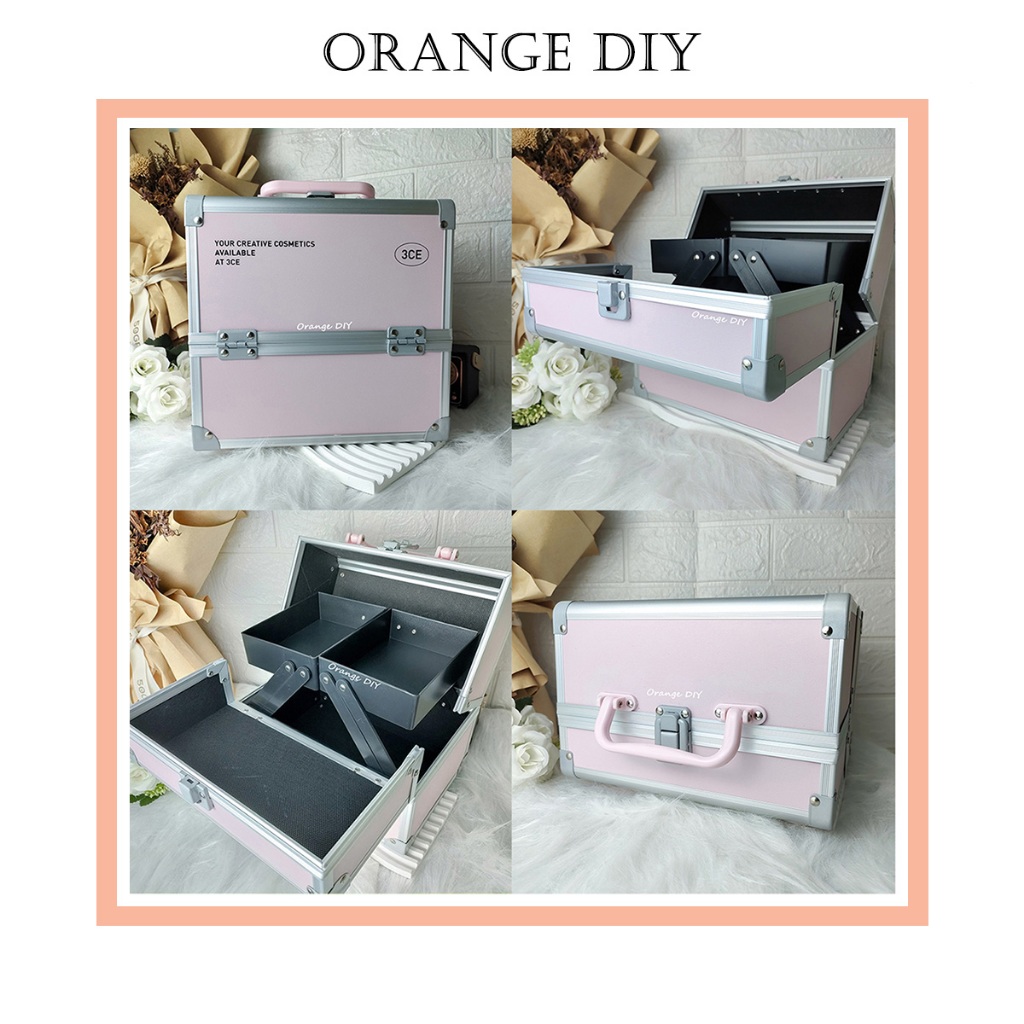3CE Makeup Case Large Size Limited Edition | Shopee Malaysia