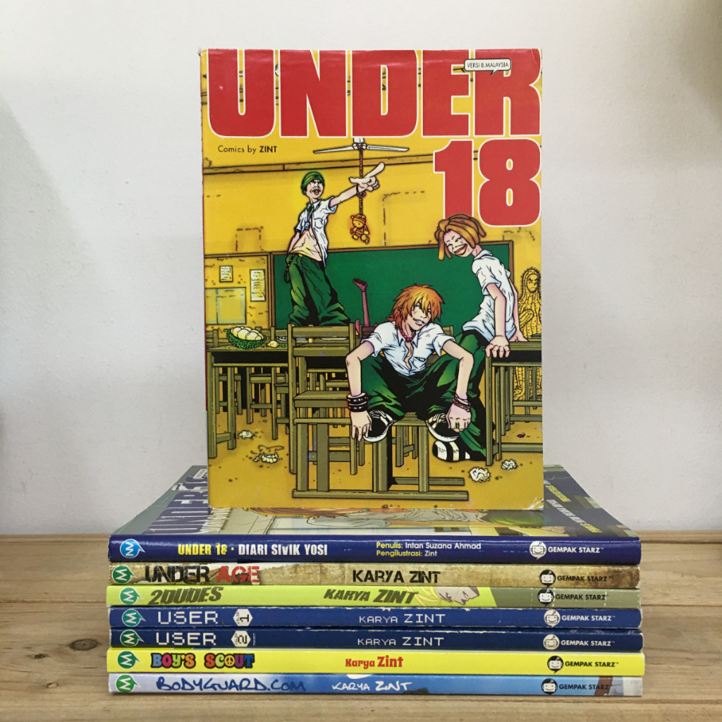 Collectors' Komik Gempak Starz Karya Zint (edisi Bahasa Malaysia ...