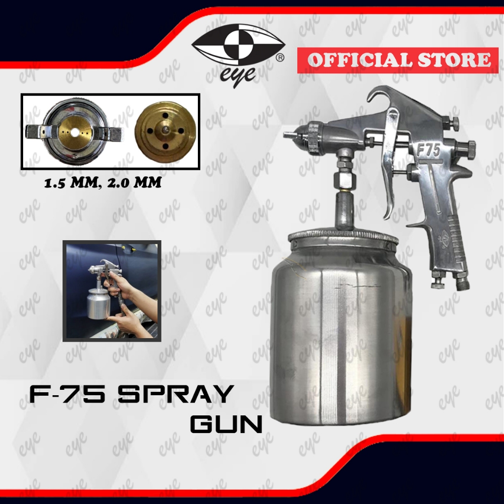 [ EYE ] 1.5 / 2.0MM F-75 Spray Gun 1000ML /Painting Spray Gun Car ...