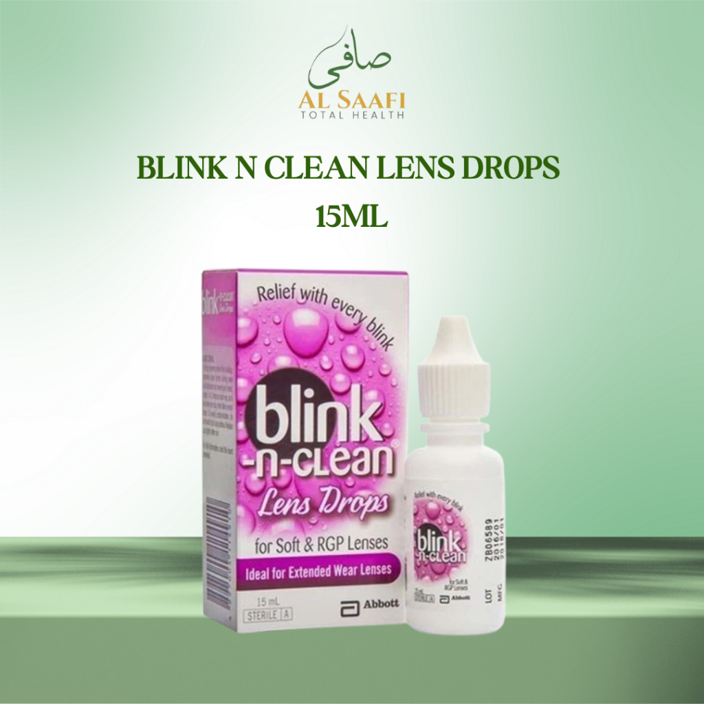 BLINK N Clean Lens Drops 15ml | Shopee Malaysia