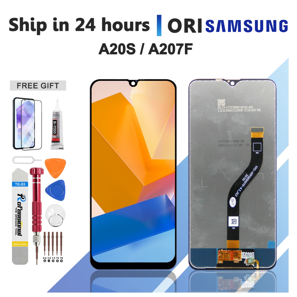 ORIGINAL LCD SAMSUNG Galaxy A20S,A207F, A207M, SM-A2070 Replacement ...