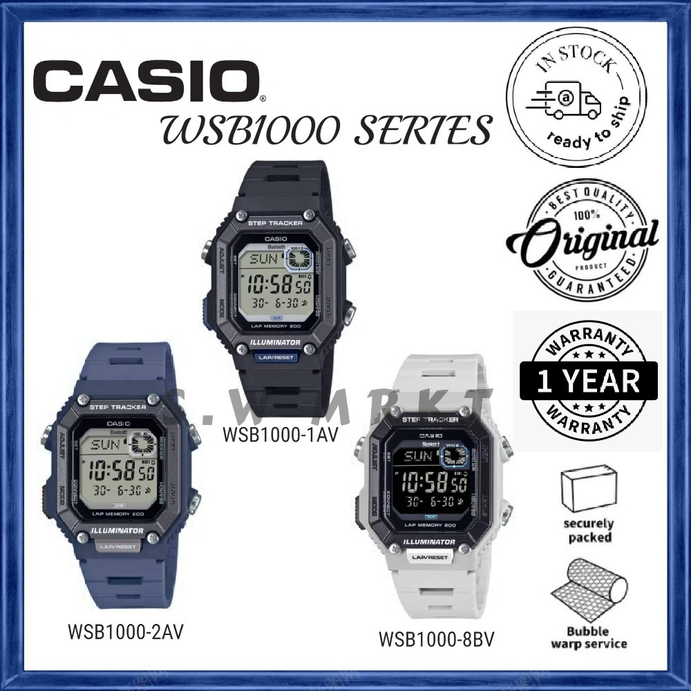 Casio WS-B1000-1AV/2AV/8BV Standard Digital Watch | Shopee Malaysia