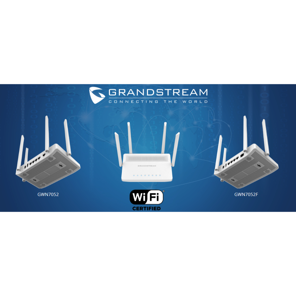 GrandStream Dual-Band WiFi-5 Gigabit Cloud Managed Router (GWN7052 ...