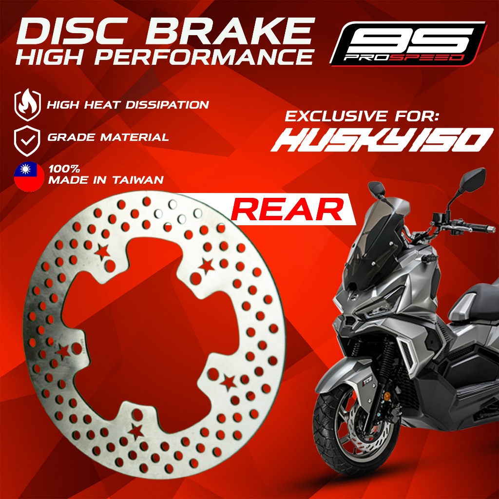 Sym HUSKY 150 YCR Disc Plate (Rear) High Performance | Shopee Malaysia