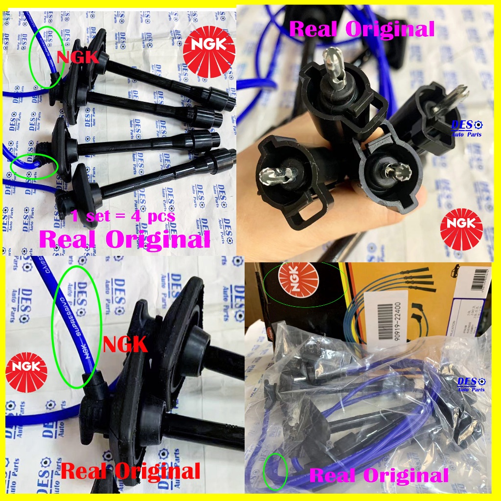 TOYOTA CAMRY SXV20 HARRIER SXU10 IPSUM SXM10 CABLE PLUG 4wire set 90919 ...