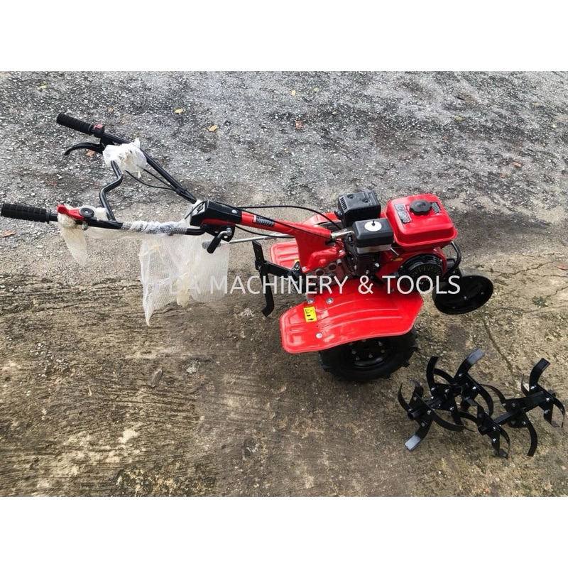GIANT GT500 6.5HP Heavy Duty Petrol Engine Mini Tilling Machine / Power ...