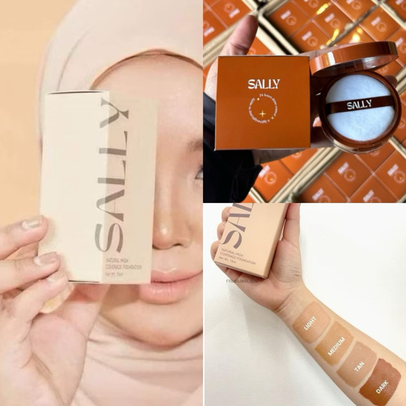 SALLY FOUNDATION,LOOSE POWDER | Shopee Malaysia