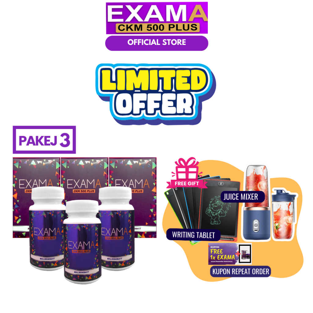 EXAMA TABLET VITAMIN MINDA [ORIGINAL 100%] | Shopee Malaysia