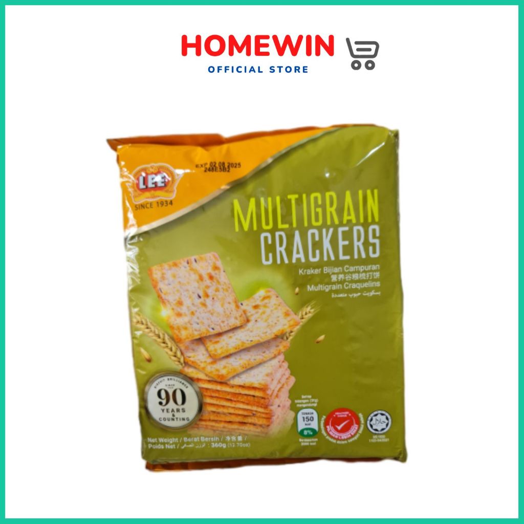 Lee Biscuits Multigrain Crackers (360g) | Shopee Malaysia