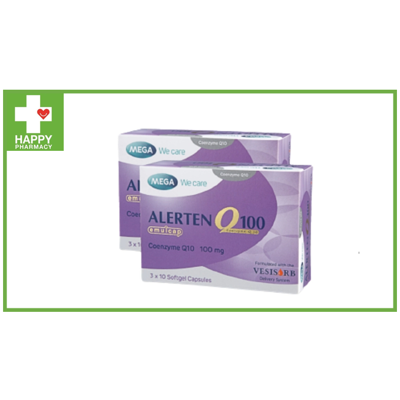 Mega Alerten Q100 (30x2) capsules | Shopee Malaysia