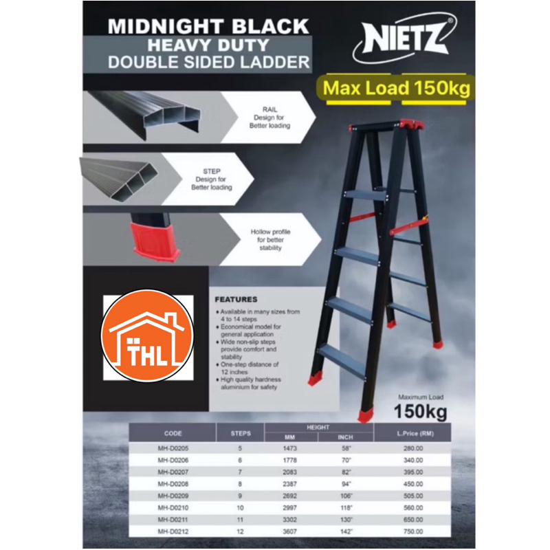 FREE SHIPPING !!! TD / Nietz Heavy Duty 3” Aluminium Double Sided ...