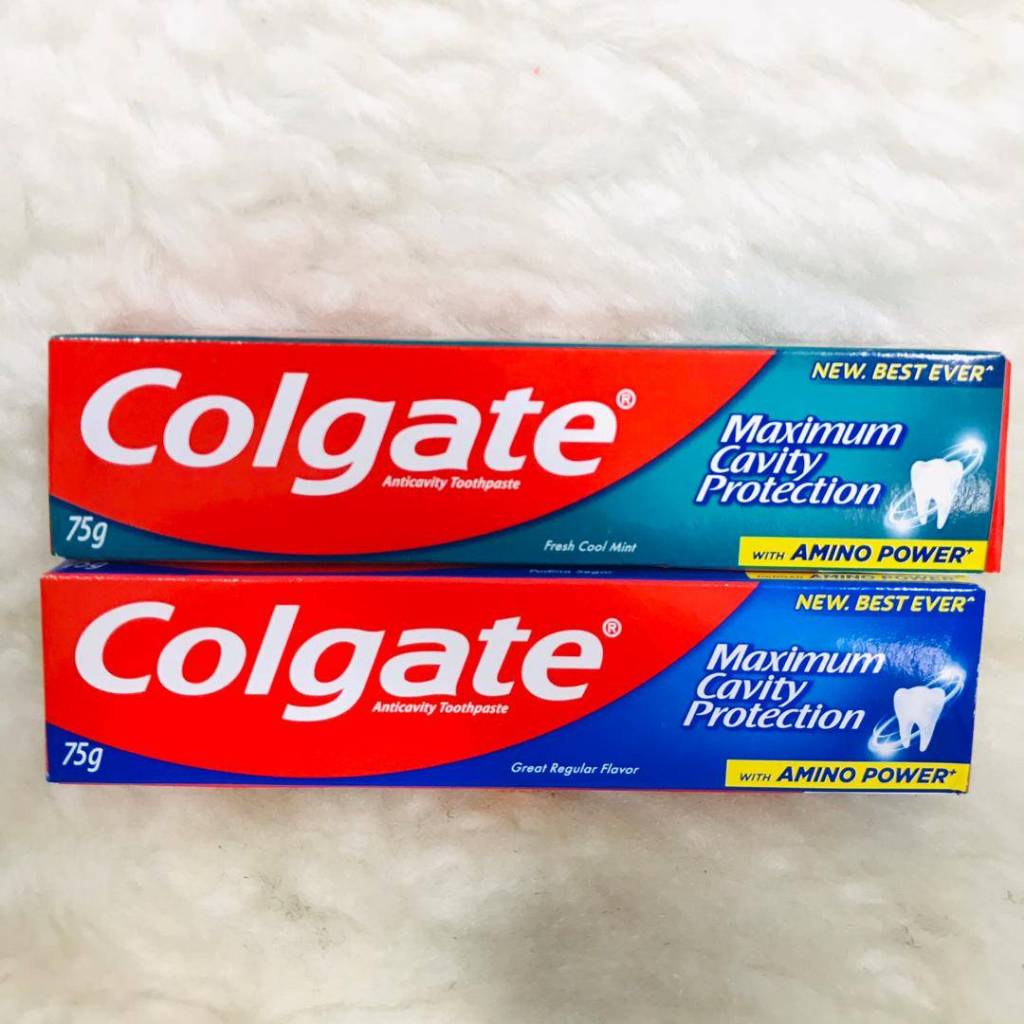 Colgate Maximum Cavity Protection Toothpaste 75g (Fresh Cool Mint/Extra ...