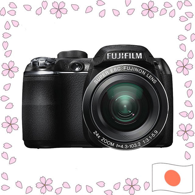 FUJIFILM Digital Camera FinePix S3200 Black F FX-S3200 14MP Wide Angle ...