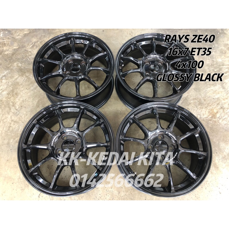 USED RIM RAYS ZE40 16 INCHI | Shopee Malaysia