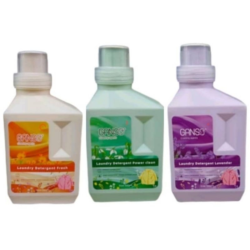 GANSO Concentrated Laundry Detergent Lavender | Power Clean | Fresh ...
