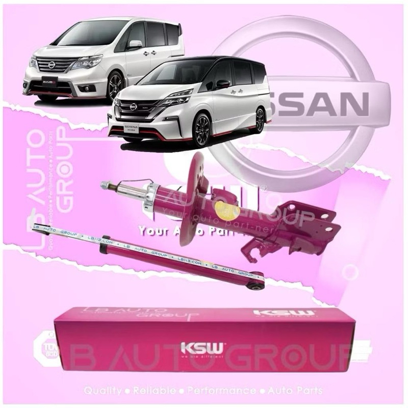KSW ABSORBER NISSAN SERENA C26 C27 C28 2010 / 2016 | Shopee Malaysia