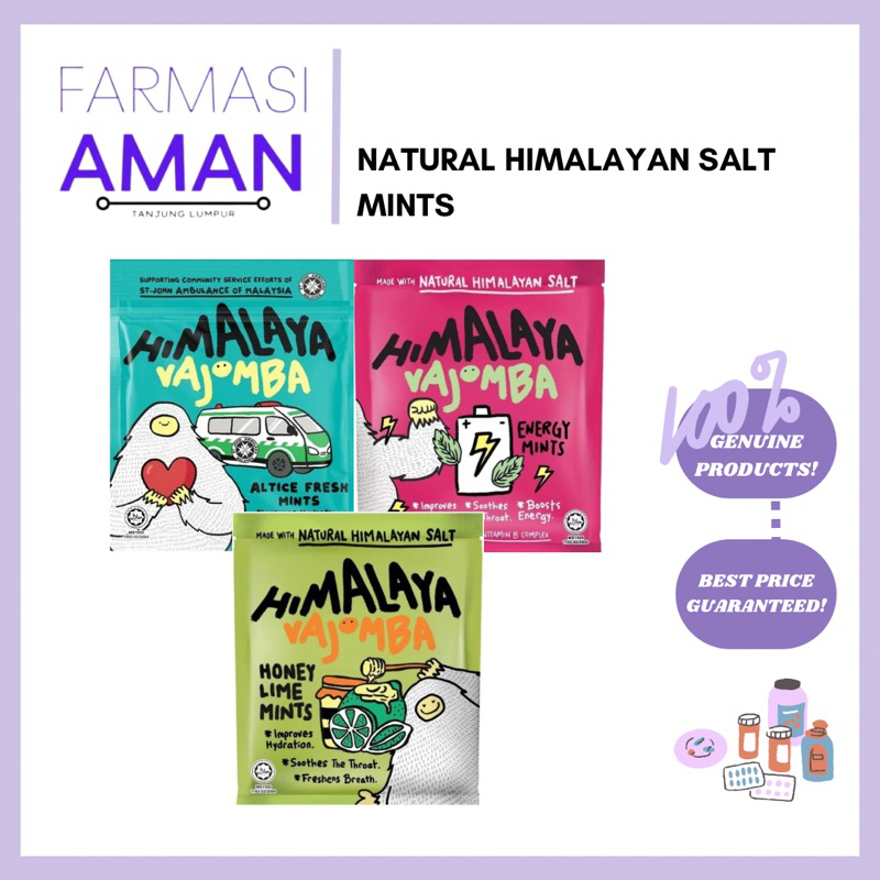Himalaya Vajomba Mints 15g (Altice / Actiwhoosh / Honey Lime) | Shopee ...