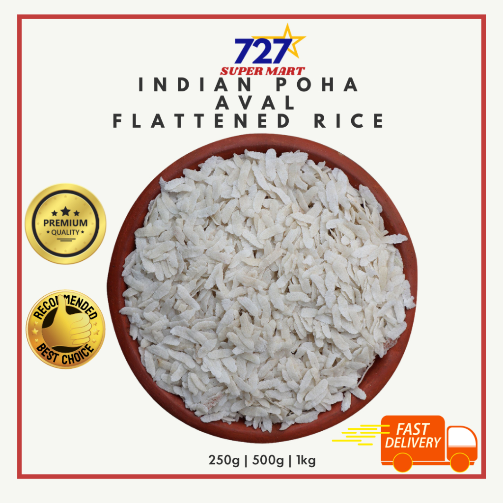 [PREMIUM] Flattened Rice | Emping | Aval | Rice Flakes | Shopee Malaysia