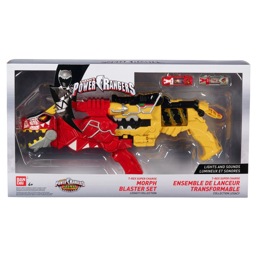 Bandai Saban's Power Rangers Dino Super Charge Morper and T-Rex Morpher ...