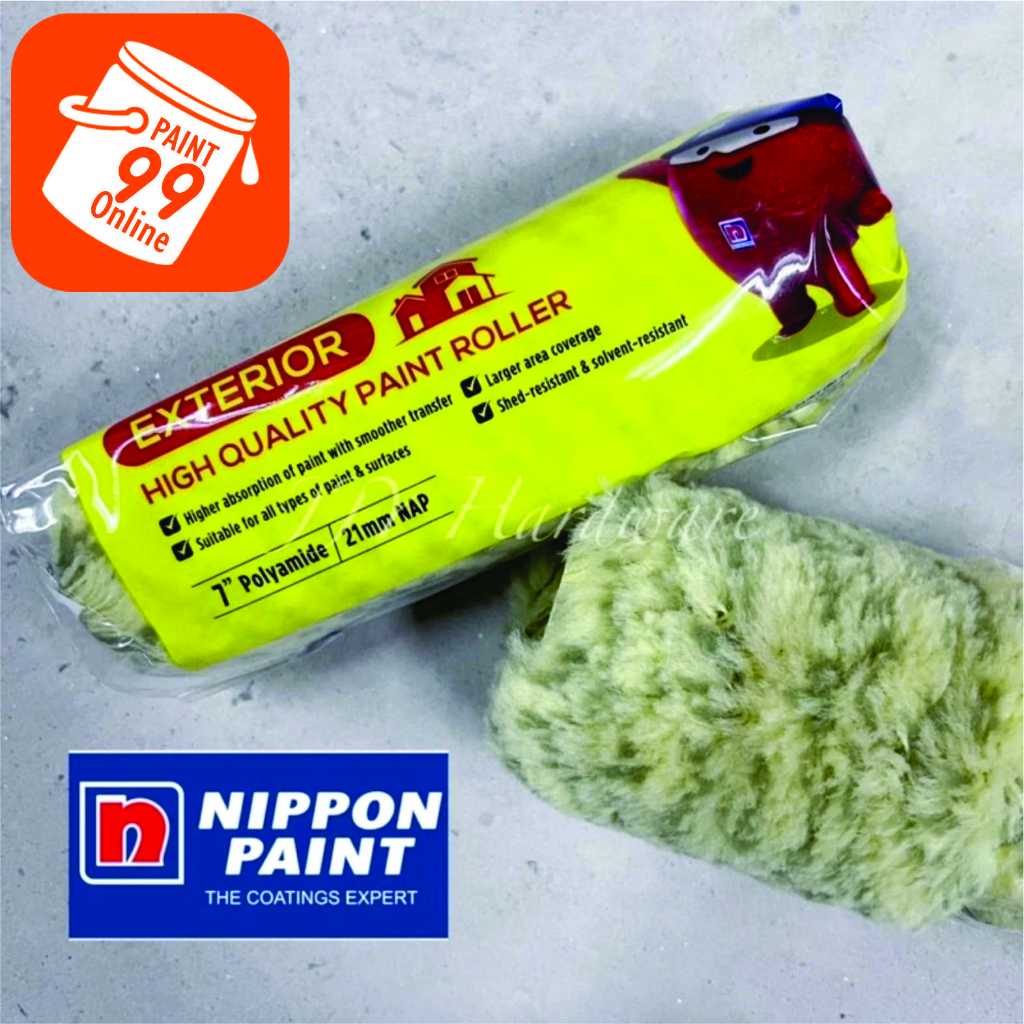NIPPON ROLLER REFILL PAINT 7''(EXTERIOR)/SUPREME ROLLER PAINT REFILL ...