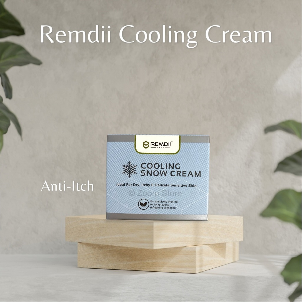 Remdii Cooling Snow Cream For Dry Itchy Delicate Sensitive Eczema ...