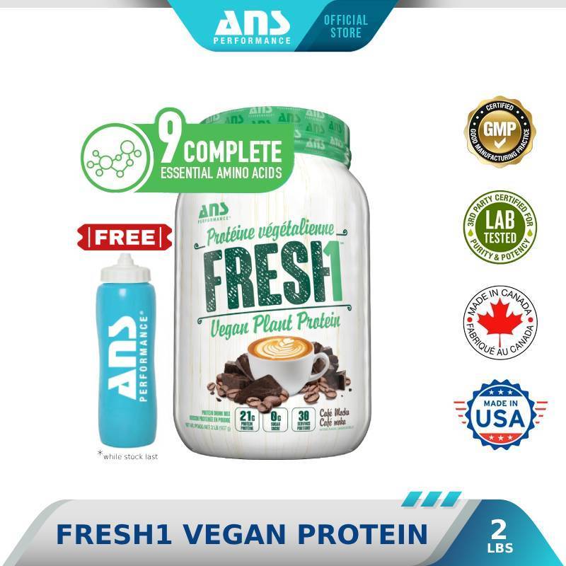 ANS Performance FRESH1 Vegan Protein (2lbs) + FREE GIFT | Shopee Malaysia