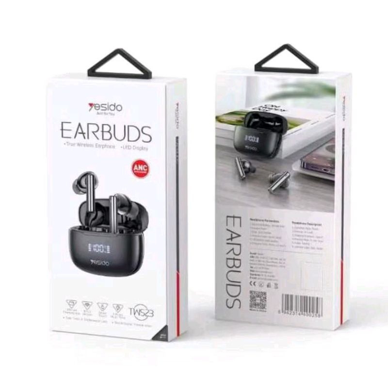 YESIDO TWS23 ANC Intelligence Wireless Earbuds | Shopee Malaysia